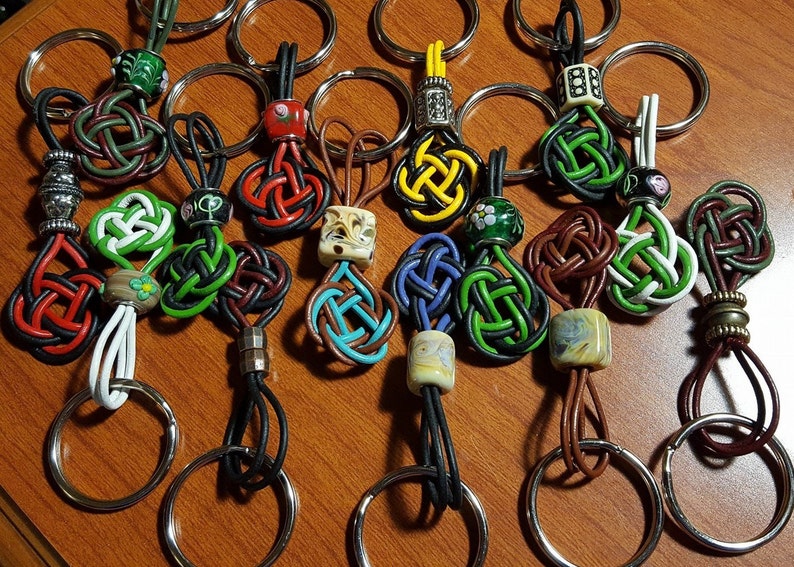 Celtic Knot Keyring - Etsy