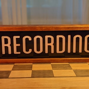 Recording 18" Studio Warning Sign - Etsy