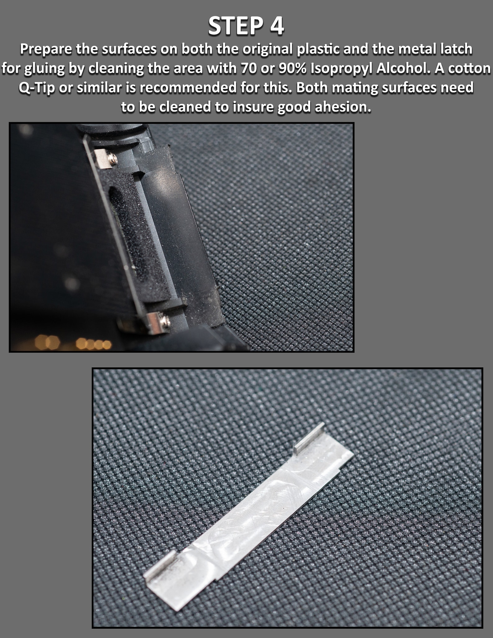 Nikon F100 Back Film Door Broken Latch Metal Repair Kit - Stainless ...