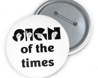 I Know ASL Button American Sign Language Fingerspelling - Etsy