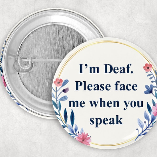 Deaf Face Mask - Etsy