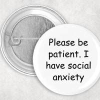 Selective Mutism Pin, Non Verbal Badge, Selective Mute Pin, Speech ...