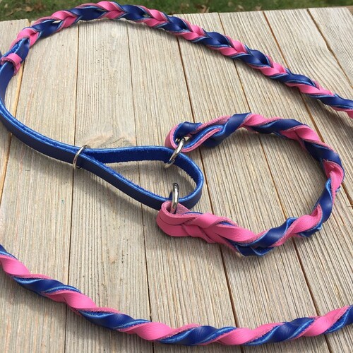 Leather Agility Lead Leash for Dog Agility Martingale Leash - Etsy