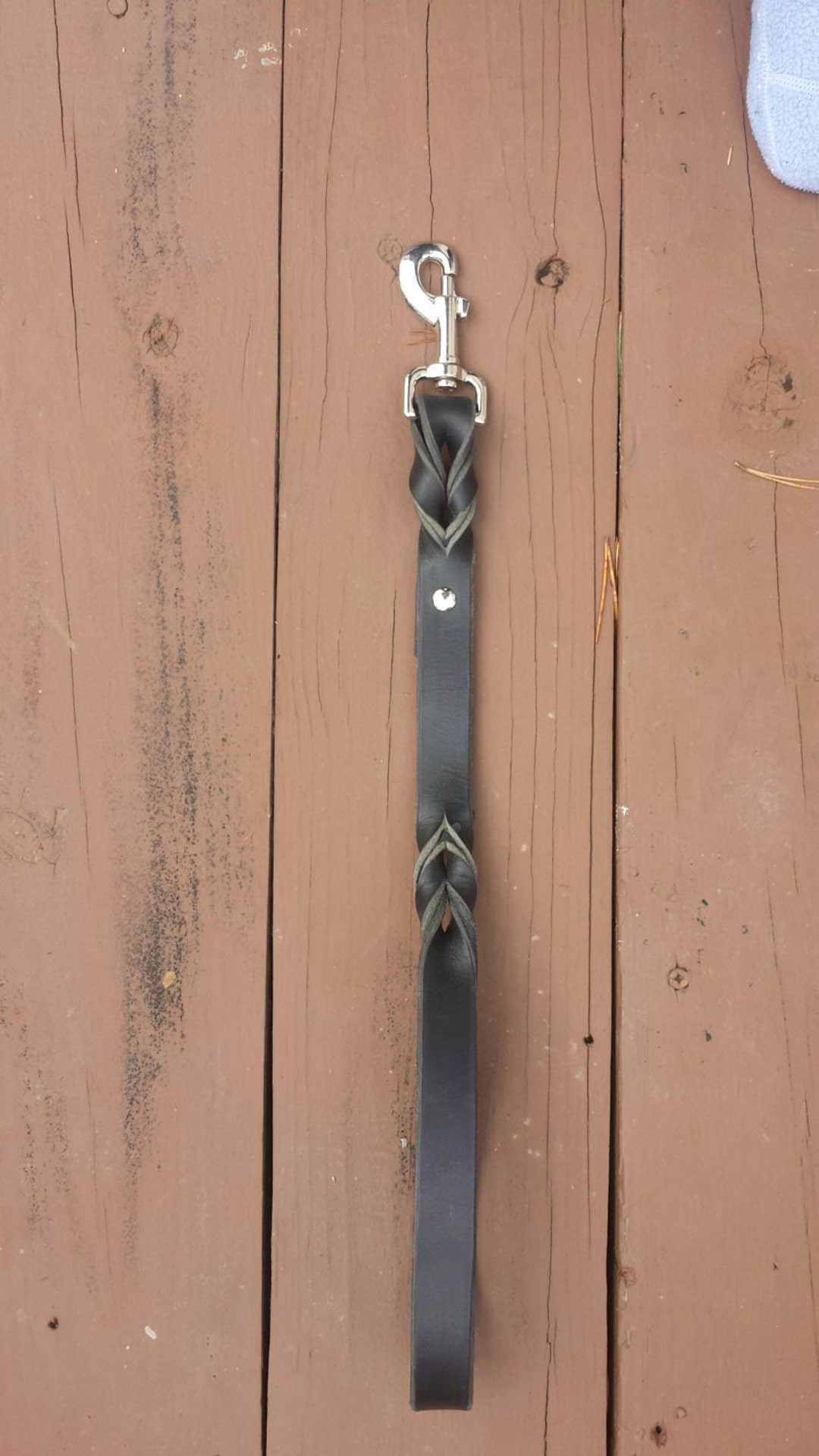 Traffic Leather Leash, 1" Wide, 18 " Long - Etsy