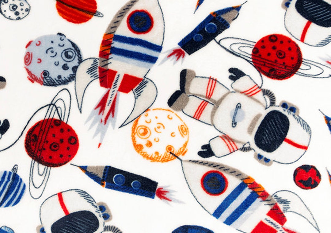 Shannon Cuddle, Space Cadet, Fabric Yard - Etsy