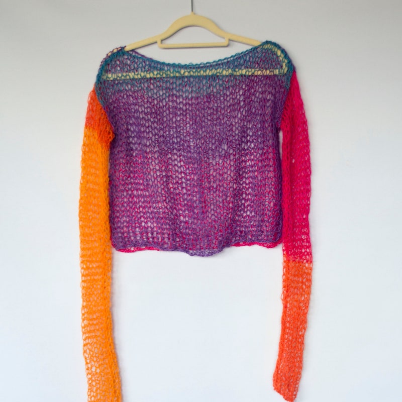 Mesh Top Long Sleeve - Etsy