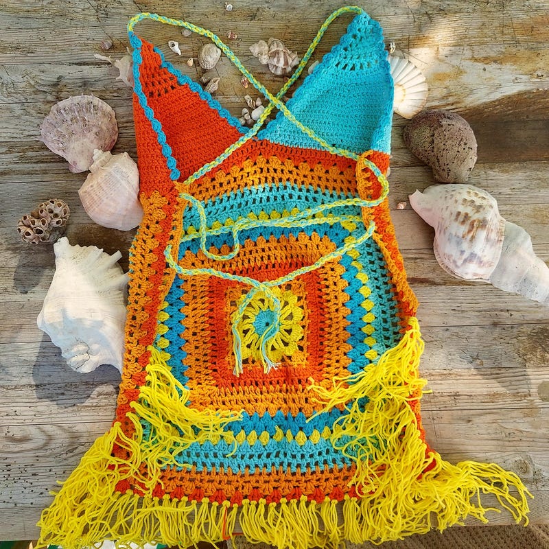 Crochet Tankini - Etsy