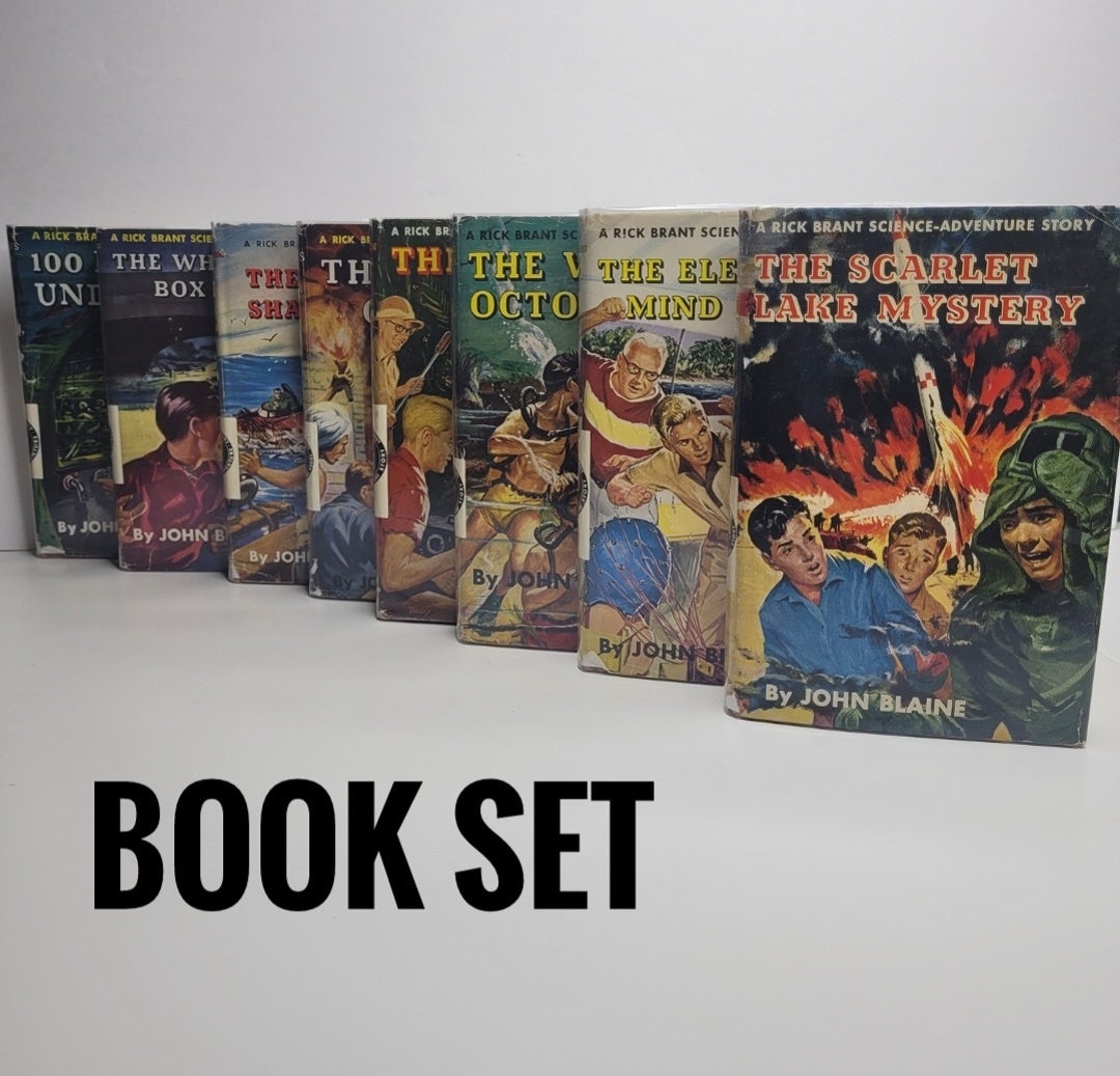 Rick Brant Electronic Science Adventure Book Set by John Blaine ...