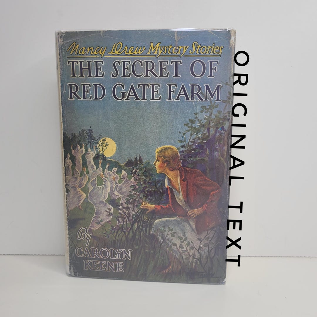 Secret of Red Gate Farm, Nancy Drew, Book 6, by Carolyn Keene, Vintage ...