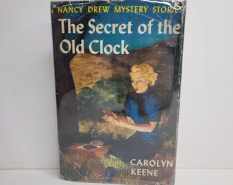 Secret of the Old Clock, First Format, Original Text, Nancy Drew Book 1 ...