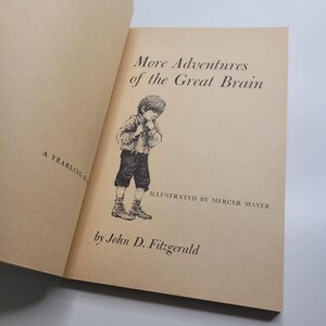 The Great Brain Book Set by John D Fitzgerald, Vintage Childrens Books ...