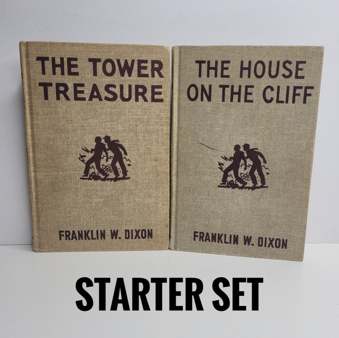 Hardy Boys Starter Set, the Tower Treasure, House on the Cliff, by ...