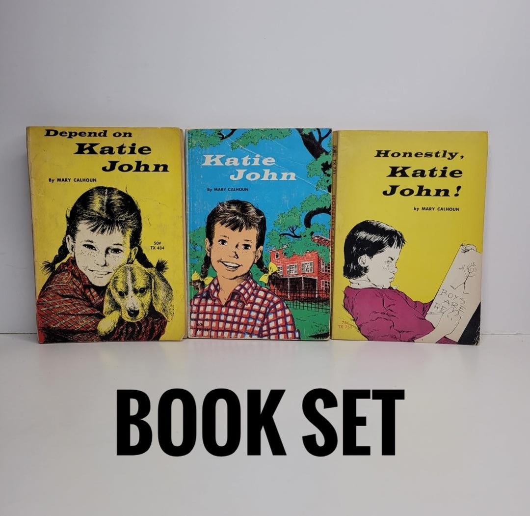 Katie John Book Set by Mary Calhoun, Vintage Kids Books, Depend on ...