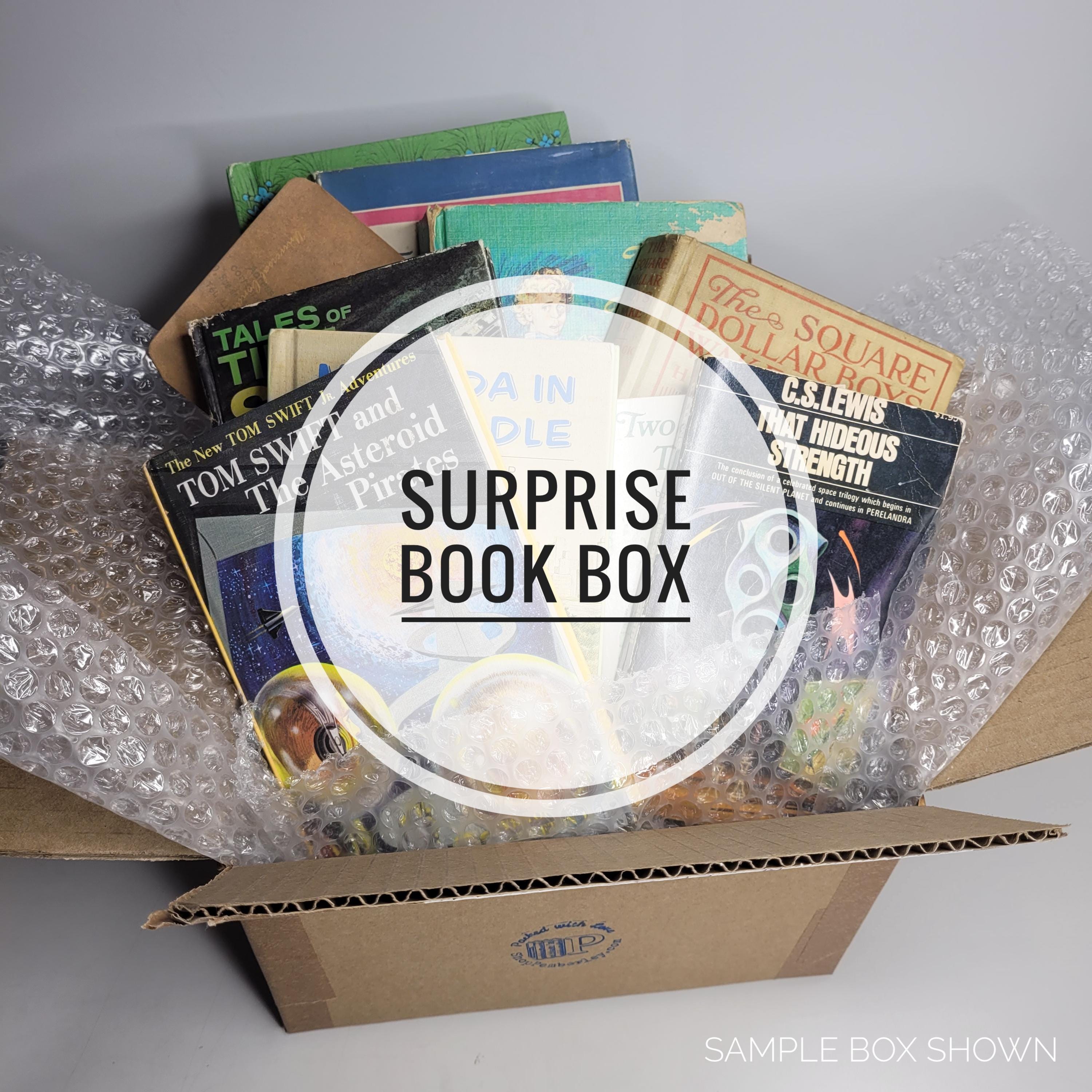 Surprise Vintage Book Box: Gift for Book Lovers, Set of 9 - Etsy