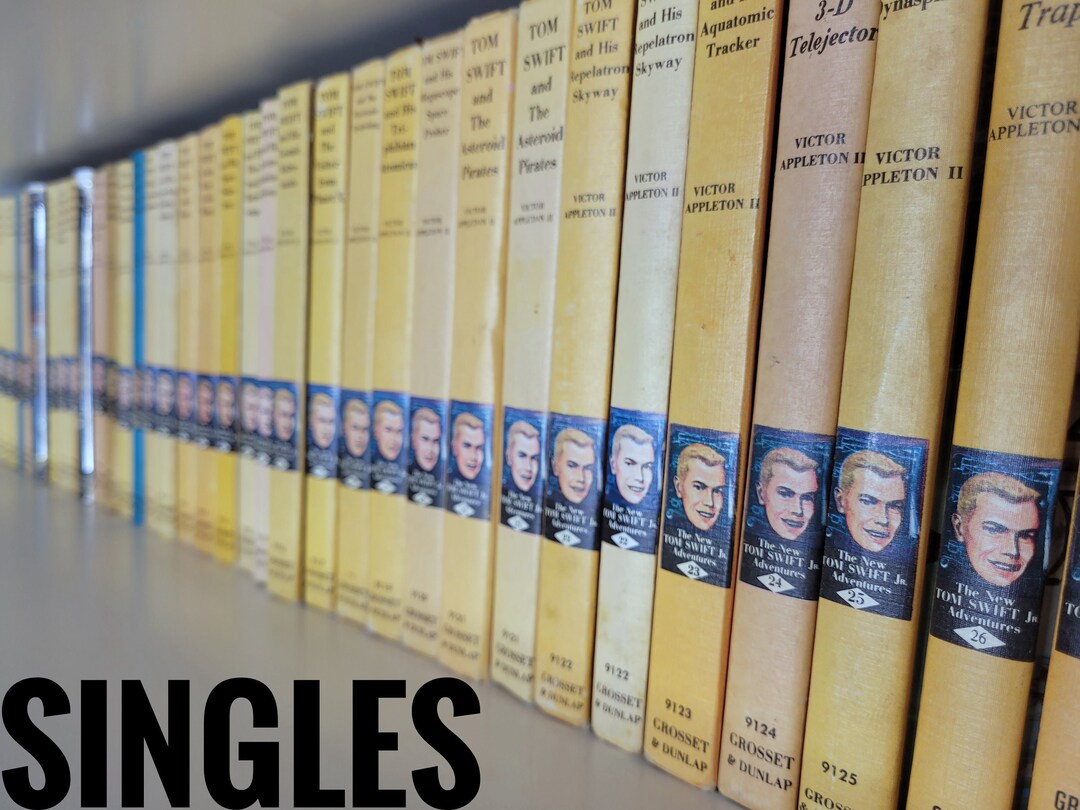 Tom Swift Jr Books by Victor Appleton II, Illustrated by Graham Kaye ...