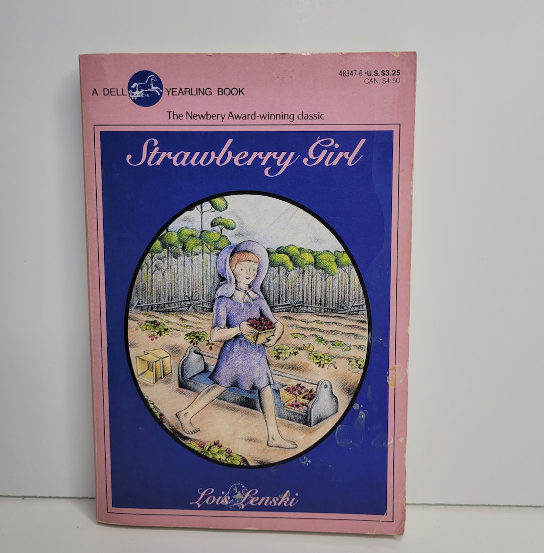 Strawberry Girl by Lois Lenski, Vintage Illustrated Childrens Book ...