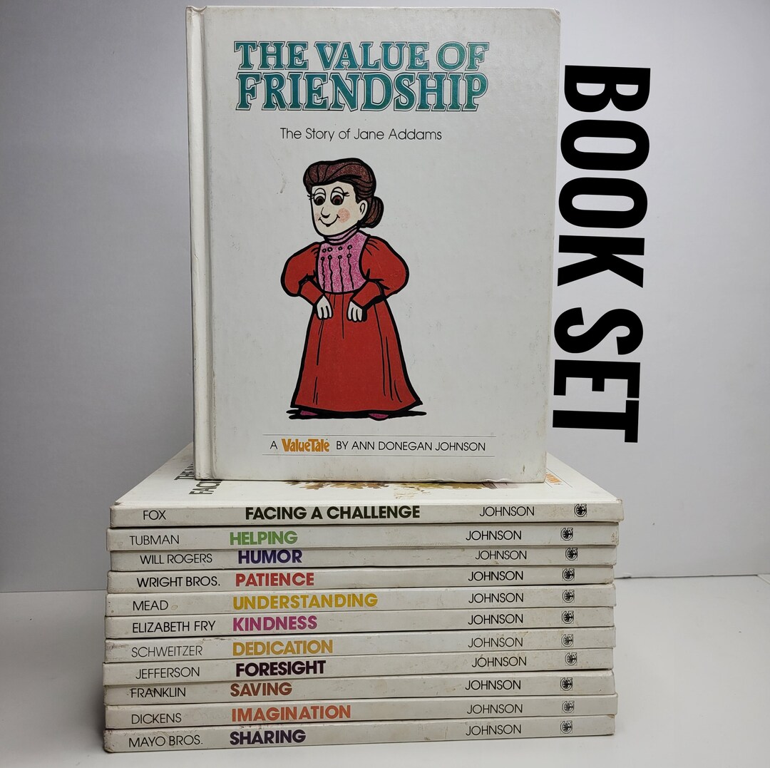 Valuetale Book Set by Spencer Johnson, Vintage Childrens Books, Value ...