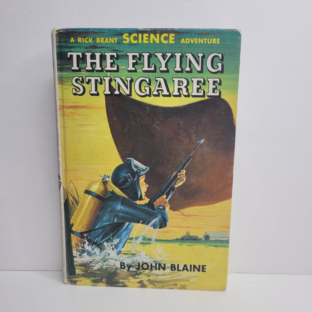 The Flying Stingaree by John Blaine, Rick Brant #18, Vintage Kids Books ...