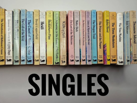 Mini Illustrated Classics Abridged Books for Children - Etsy