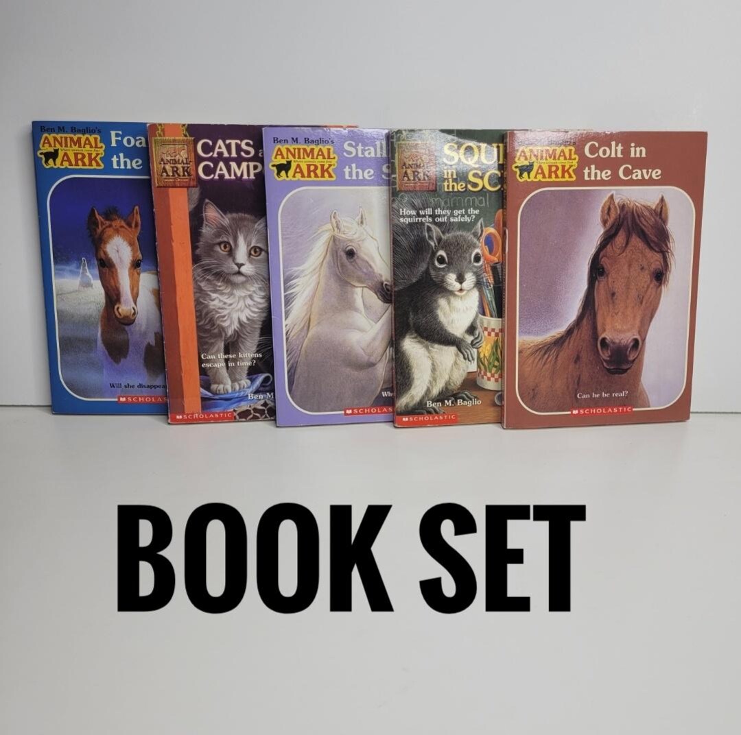 Animal Ark Book Set, Ben M Baglio, Vintage Childrens Books ...