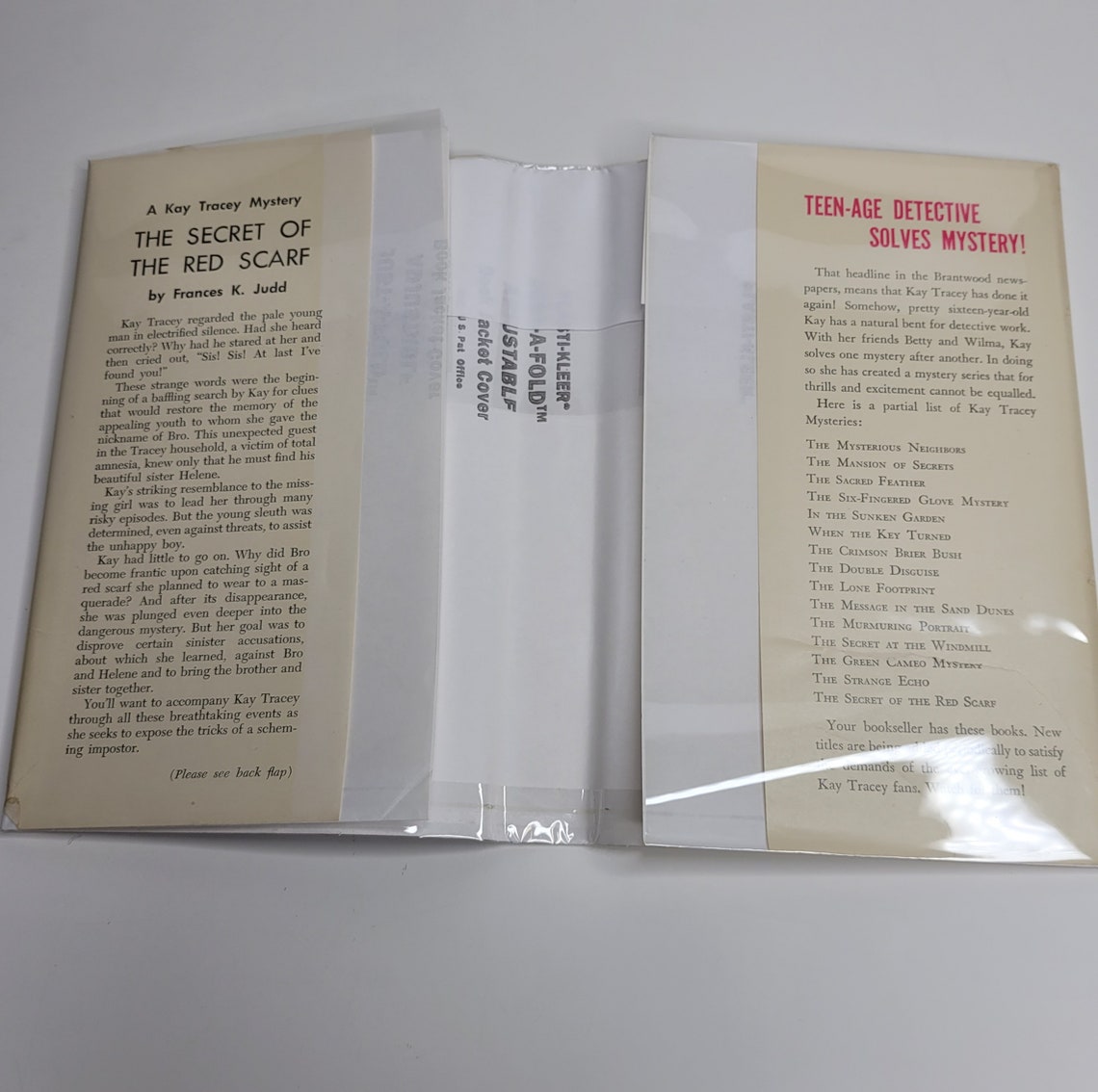 Kay Tracey Book Set by Frances Judd, the Mysterious Neighbors, the ...