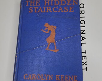Vintage the Hidden Staircase Nancy Drew Book by Carolyn Keene - Etsy
