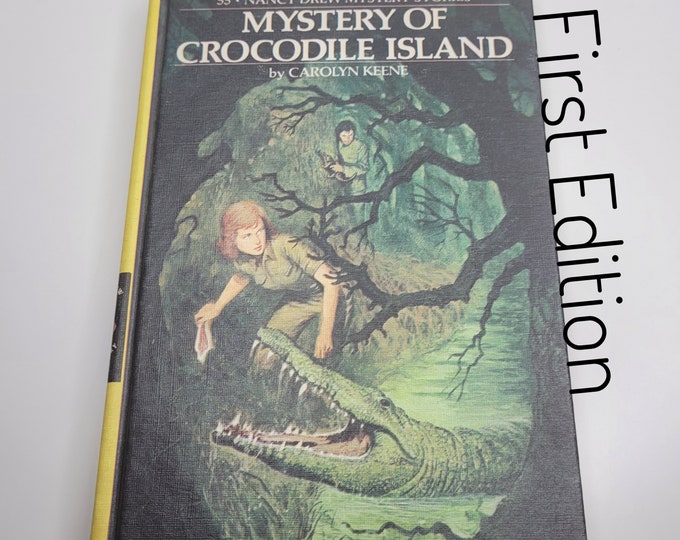 Mystery of Crocodile Island, Nancy Drew Book 55, First Edition by ...