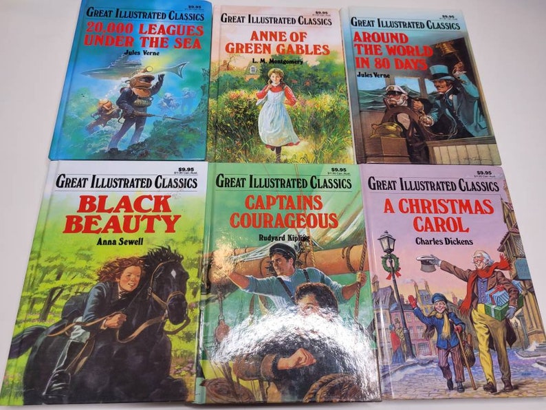 Great Illustrated Classics Abridged Books for Children - Etsy Australia
