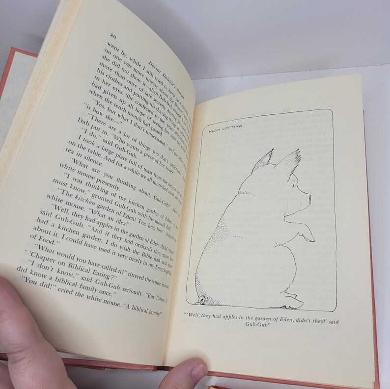 Doctor Dolittle Box Set by Hugh Lofting, Vintage Children's Books, in ...