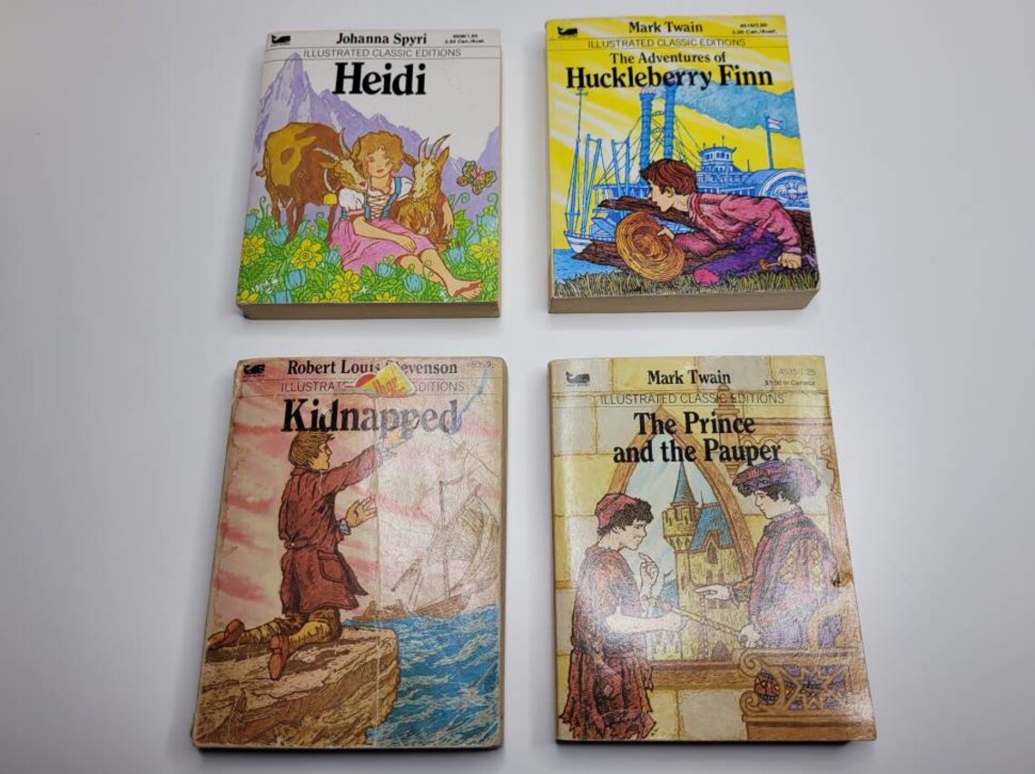 Mini Illustrated Classics Abridged Books for Children | Etsy