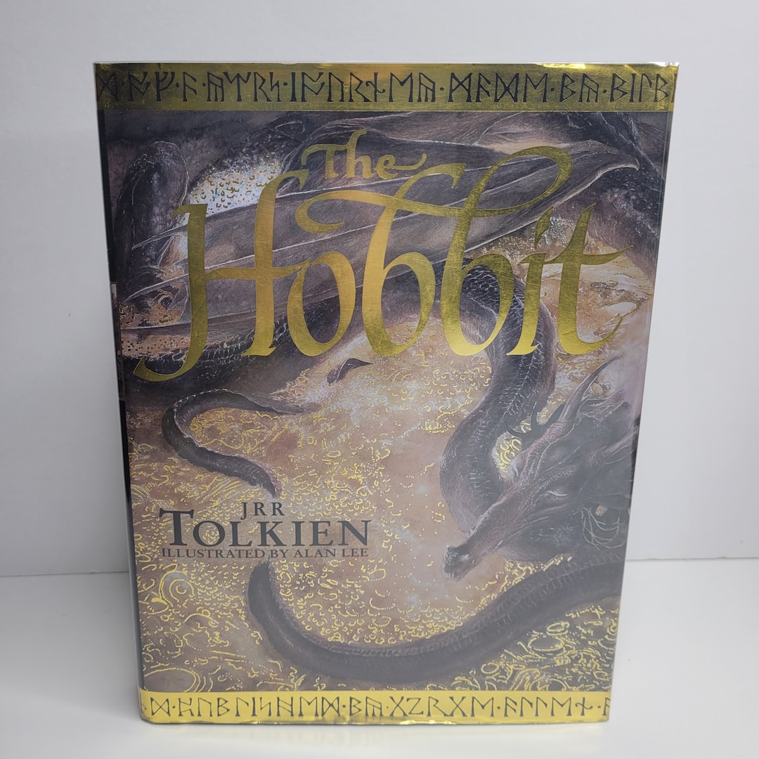 The Hobbit by JRR Tolkien, Illustrated by Alan Lee, There and Back ...