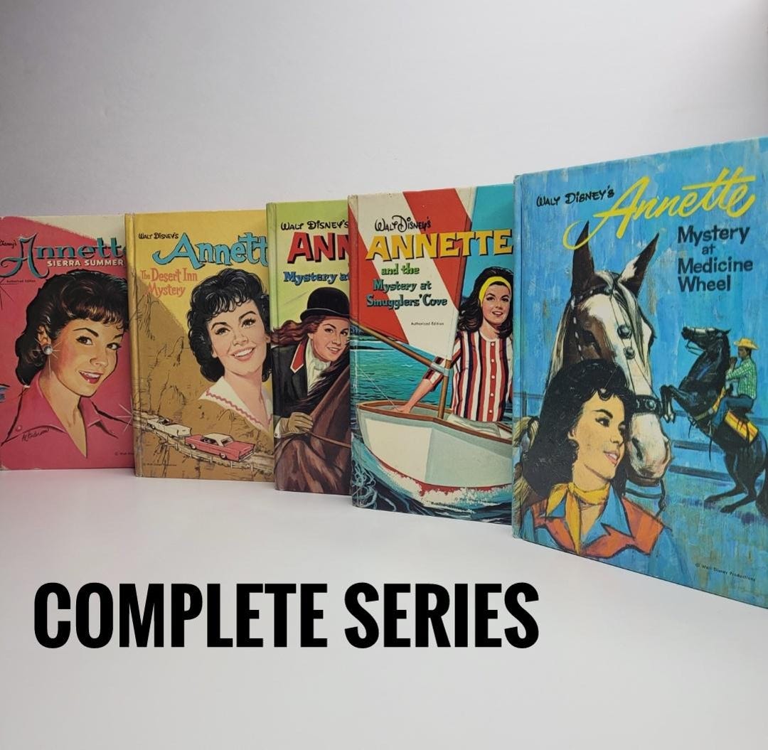Walt Disney's Annette Complete Series, Annette Mystery Books, Sierra ...