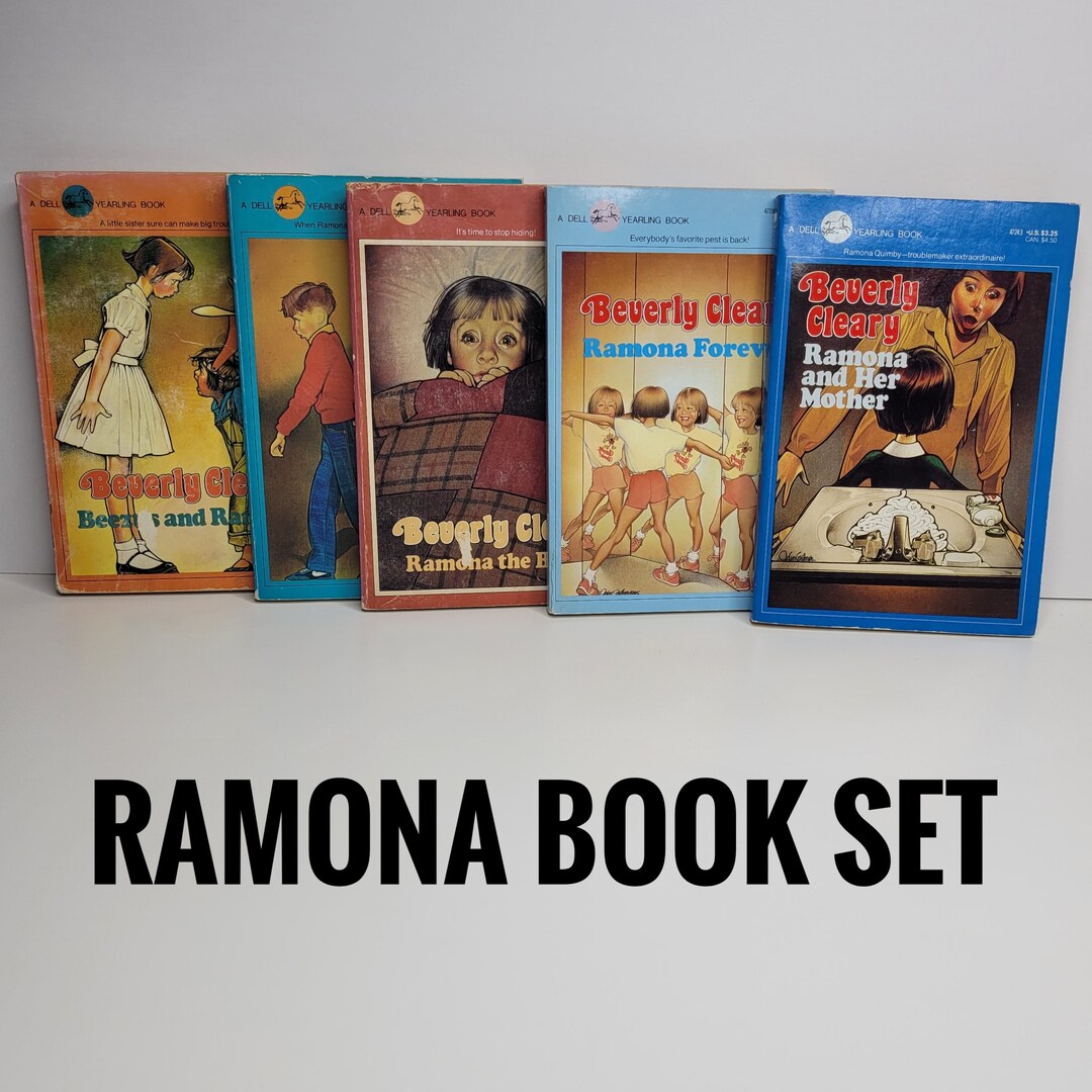 Ramona Quimby Book Set by Beverly Cleary, Vintage Children's Books ...