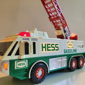 Hess Emergency Truck 1996, Vintage Toy Car, Gasoline Truck, Collectible ...