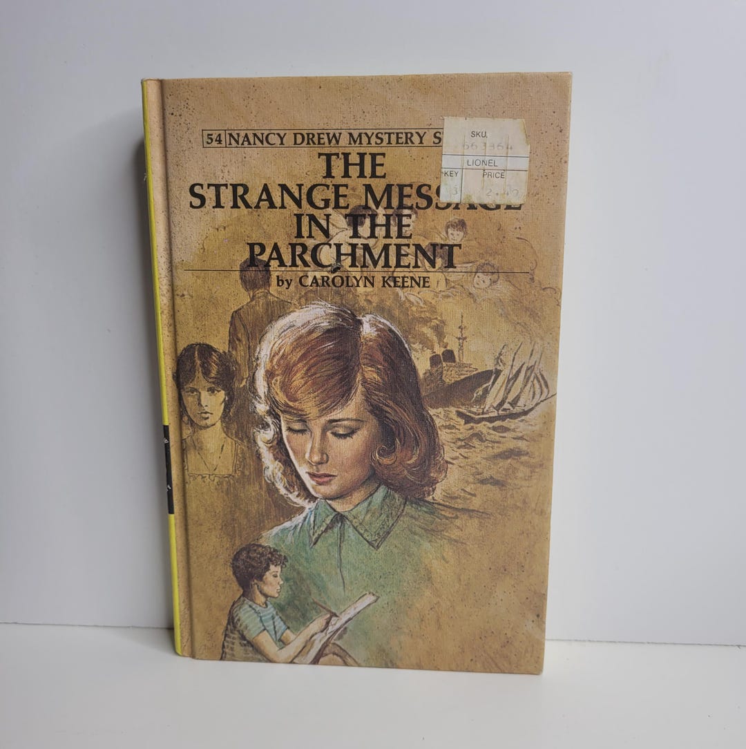The Strange Message in the Parchment, Nancy Drew #54, by Carolyn Keene ...