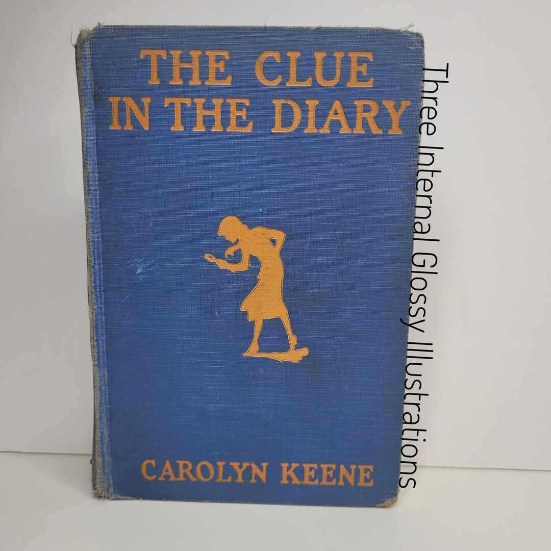 Clue in the Diary, Original Text, Nancy Drew #7, Carolyn Keene, Gift ...