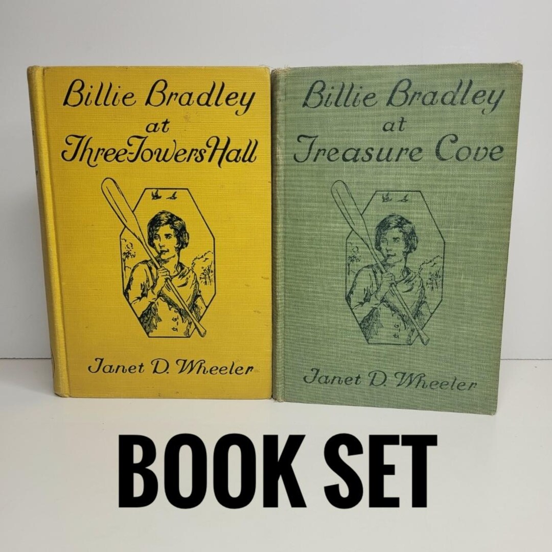 Billie Bradley Book Set, by Janet D. Wheeler, Vintage Kids Books, Three ...
