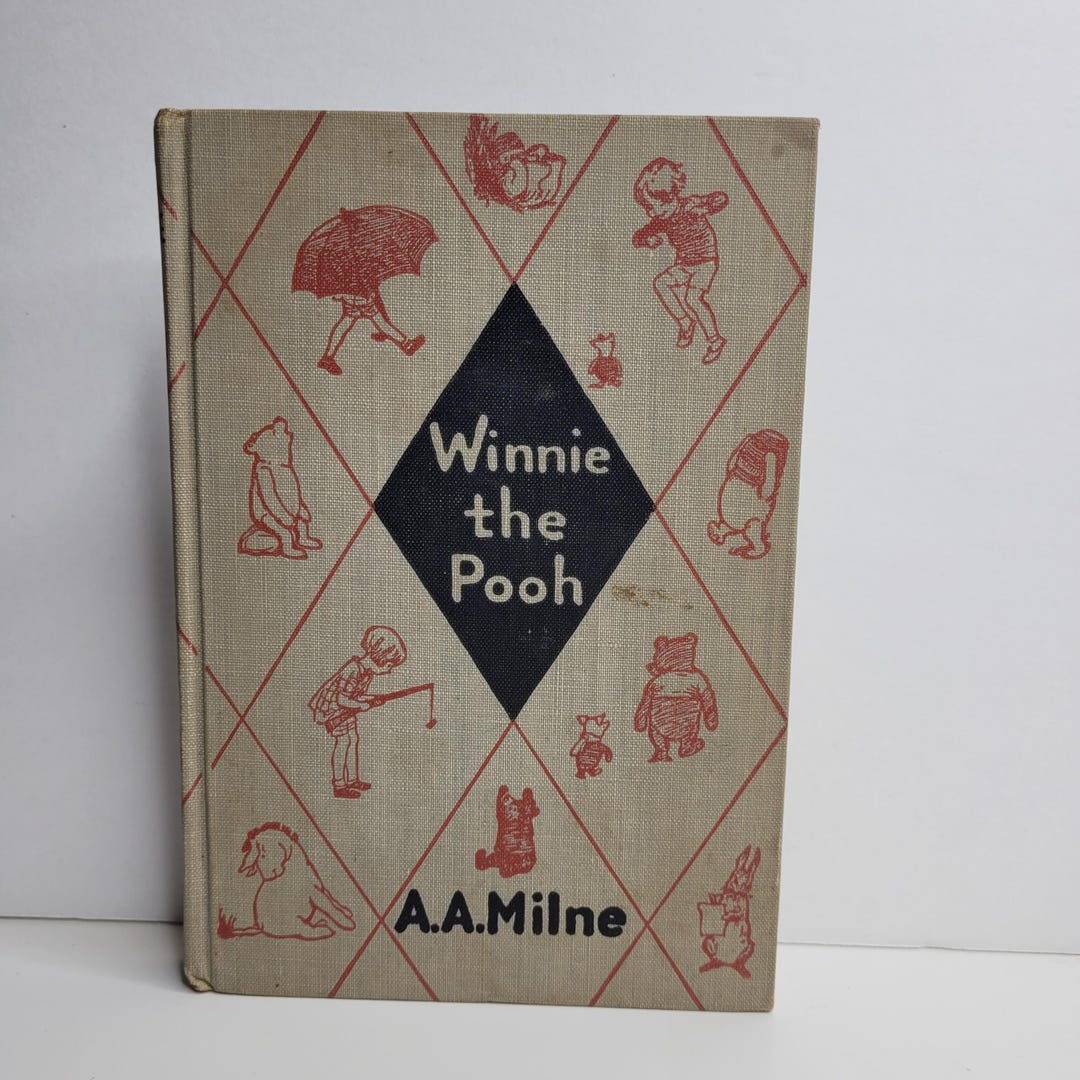Winnie the Pooh by AA Milne, Illustrated by Ernest Shepard, Vintage ...