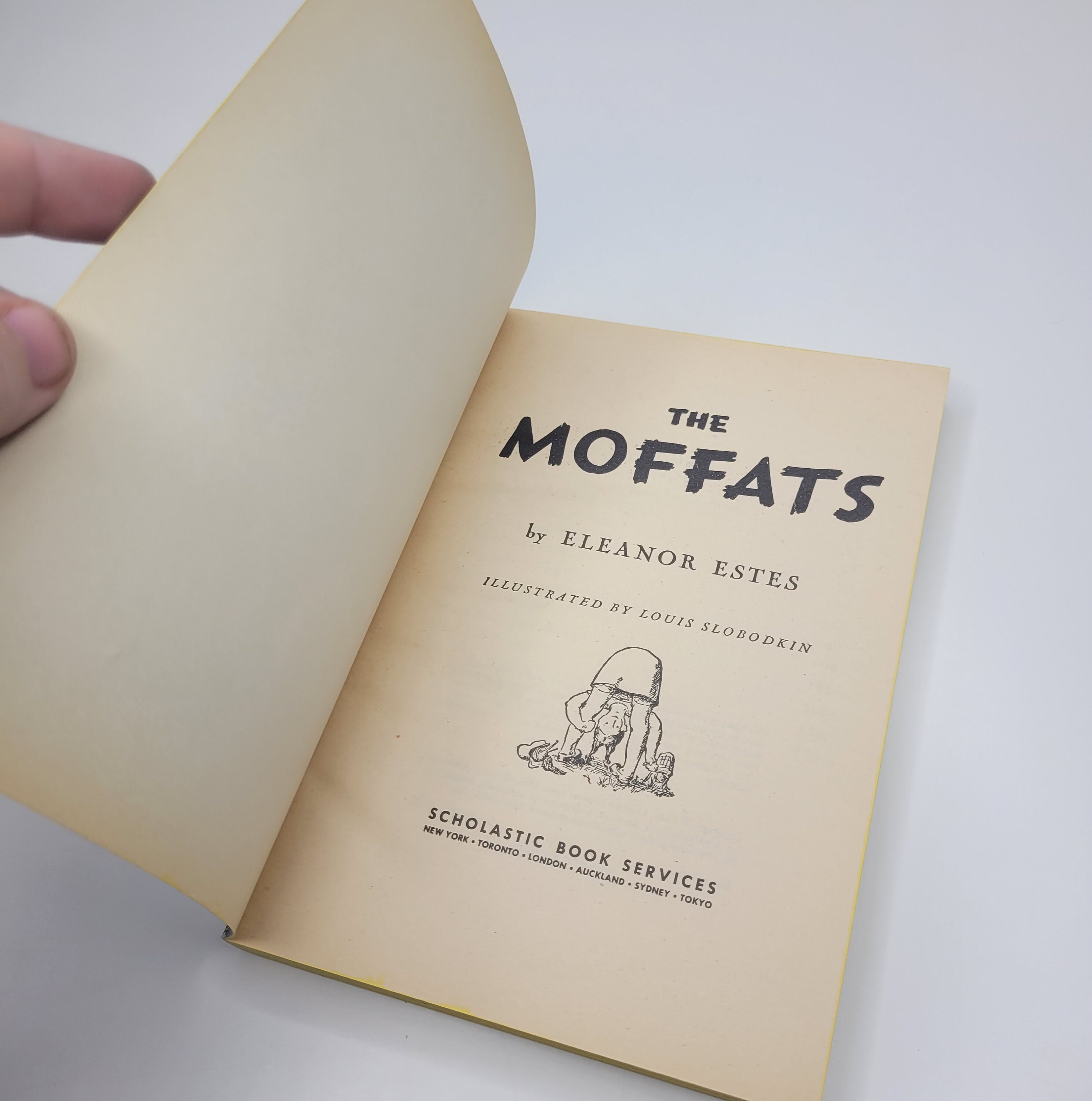 The Moffats by Eleanor Estes, Vintage Childrens Book, Yellow House ...