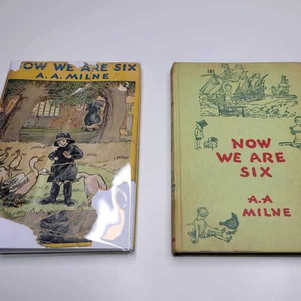 Now We Are Six A.a. Milne Poem - Etsy