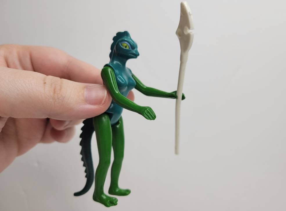 Flash Gordon Lizard Woman With Staff Mattel Action Figure - Etsy Australia