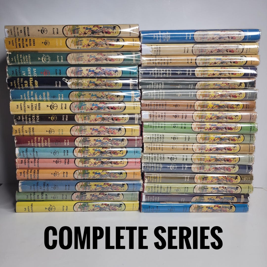 The Happy Hollisters Complete Series by Jerry West, Illustrated by ...