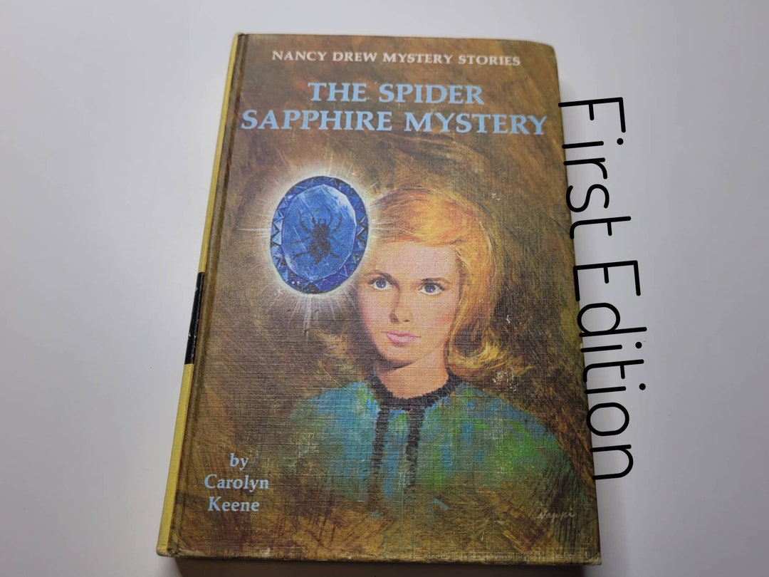 Spider Sapphire Mystery, Nancy Drew 45 by Carolyn Keene, First Edition ...