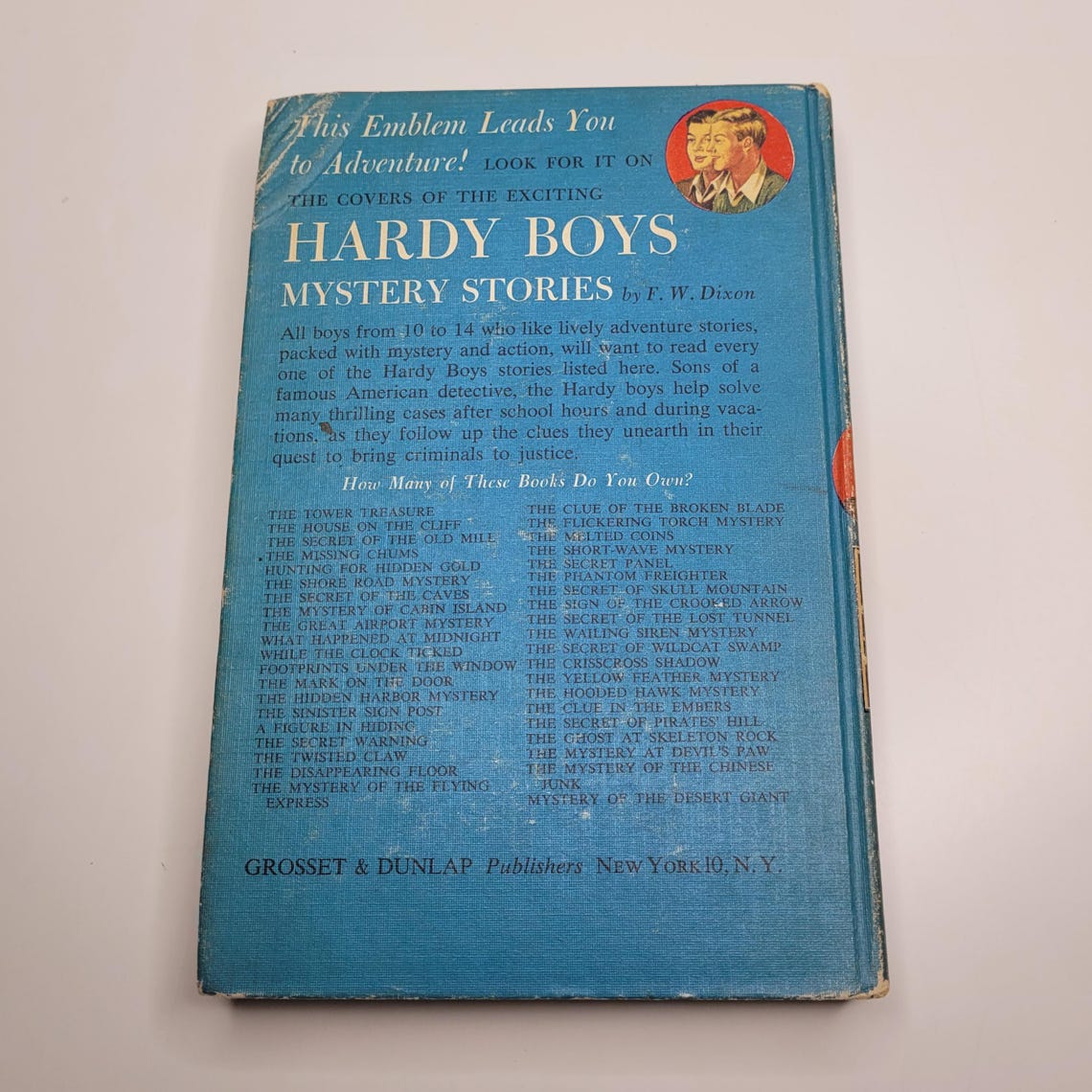 The Mystery of the Chinese Junk, Hardy Boys 40, by Franklin W Dixon ...