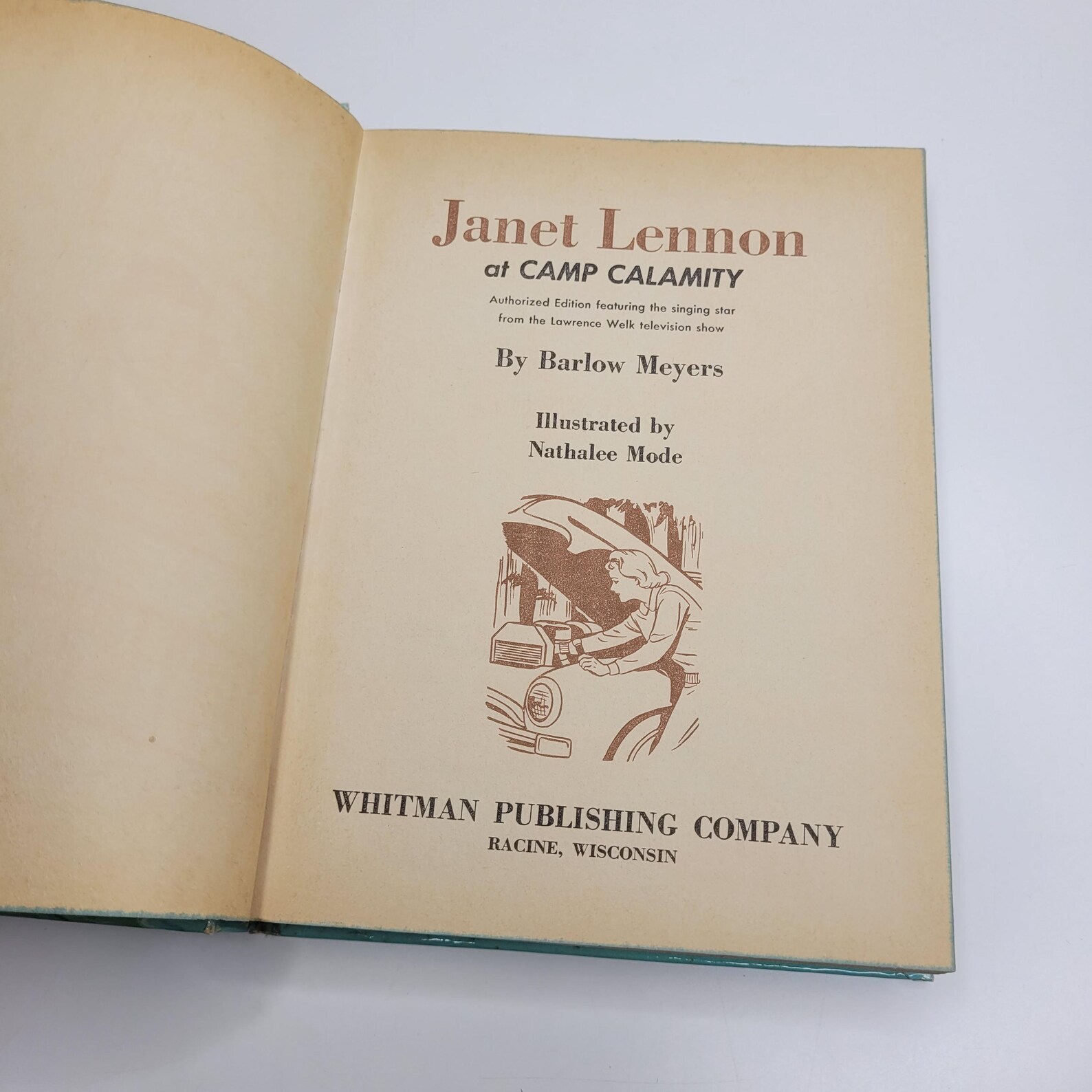 Janet Lennon at Camp Calamity, Vintage Kids Books, Authorized Edition ...