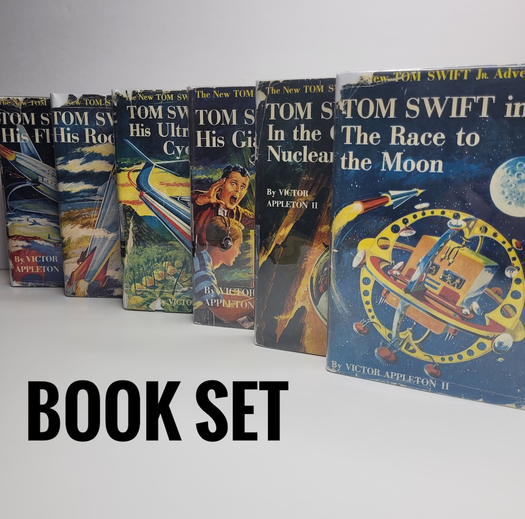 Tom Swift Jr Book Set by Victor Appleton II, Illustrated by Graham Kaye ...