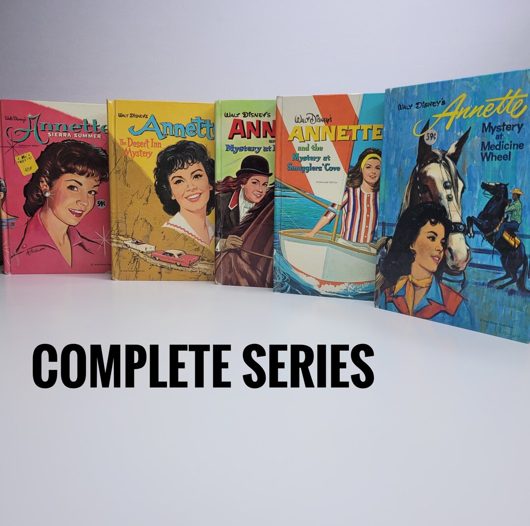Walt Disney's Annette Complete Series, Annette Mystery Books, Sierra ...