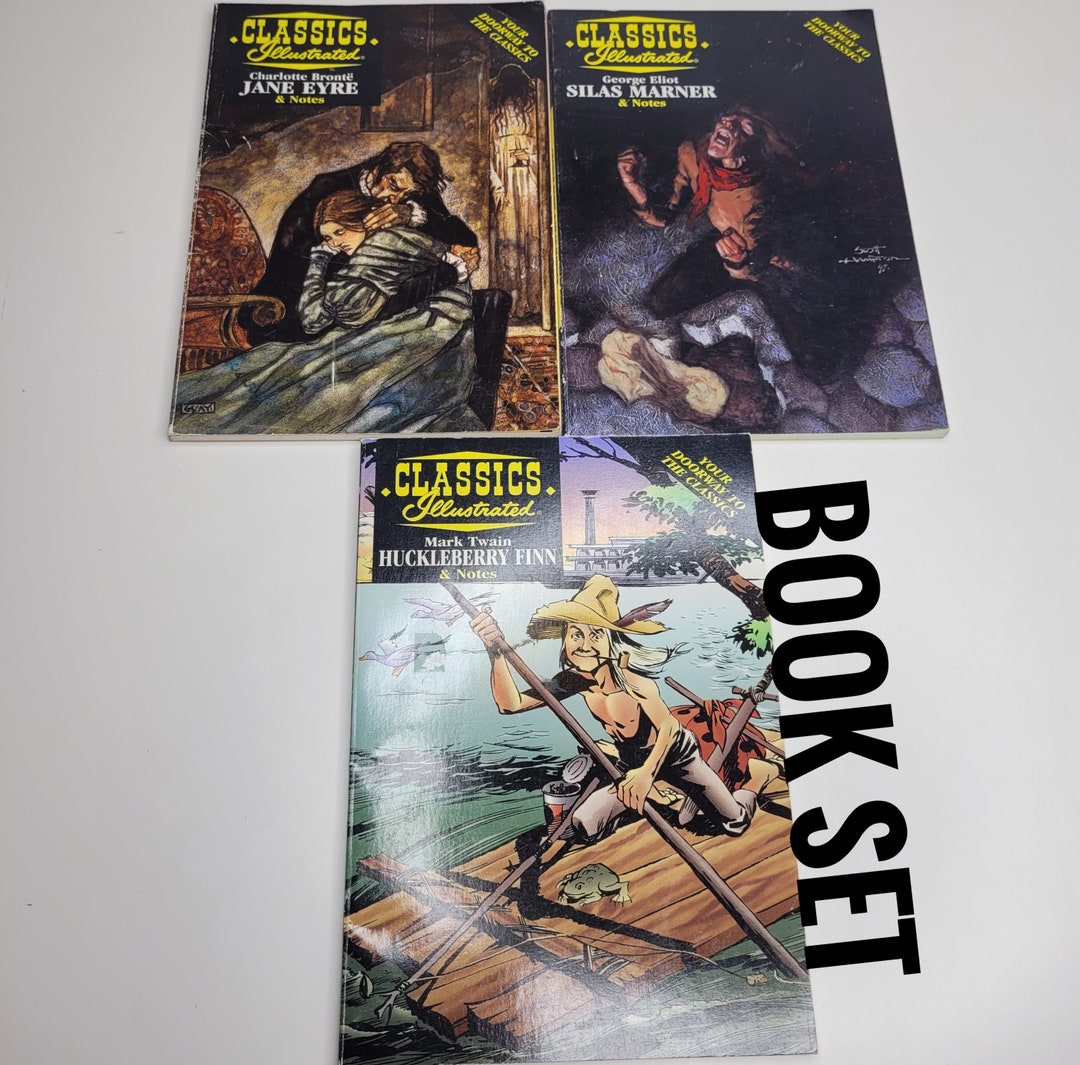 Classics Illustrated Book Set Graphic Novels Jane Eyre by - Etsy