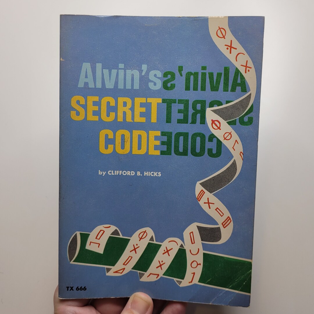 Alvin's Secret Code by Clifford B Hicks Vintage - Etsy