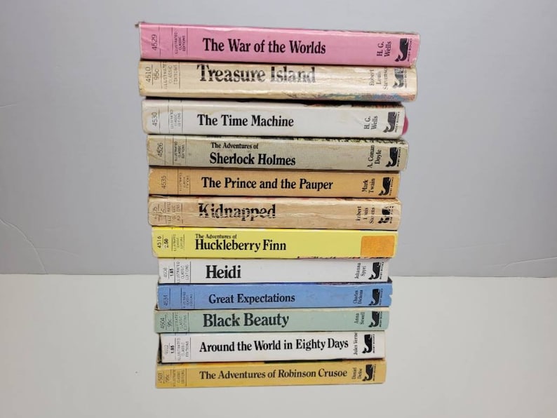 Mini Illustrated Classics Abridged Books for Children | Etsy